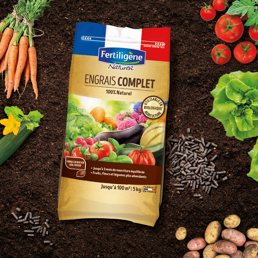 Fertiligène Engrais complet, 5 KG | La Pause Jardin